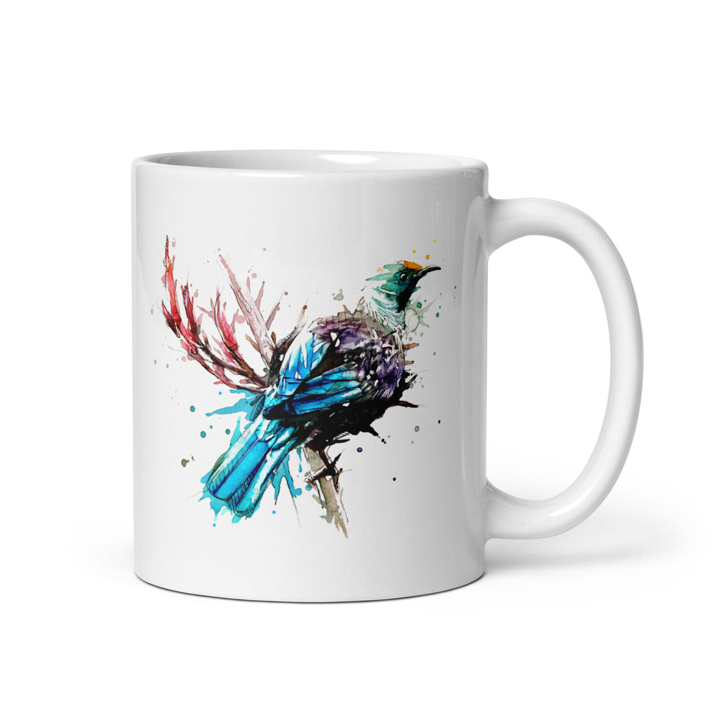 Tui Glossy Mug – jeremykyleart